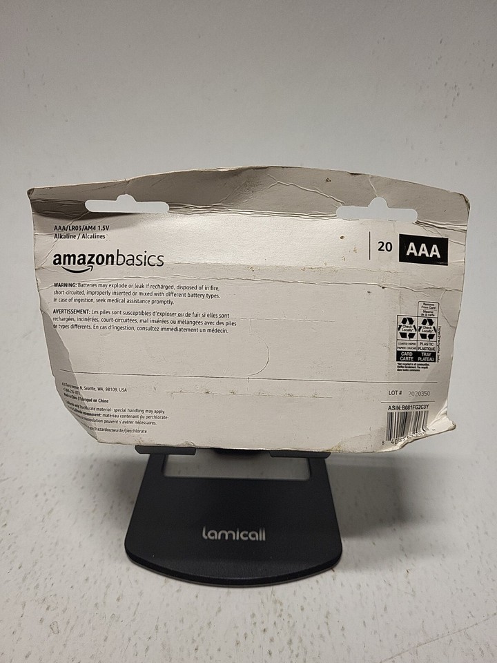AmazonBasics 20 AAA Batteries | eBay
