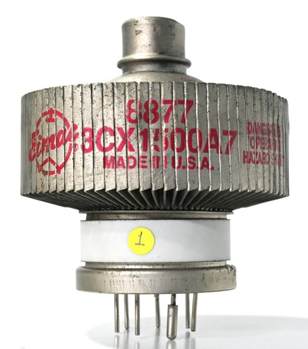 EIMAC 3CX1500A7/8877 Ham Radio / Broadcast Tube Made in U.S.A | eBay