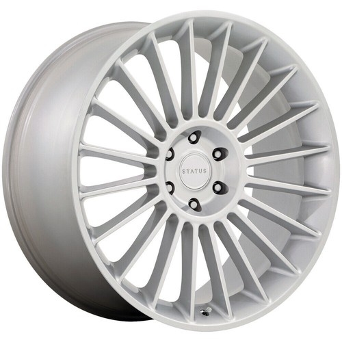 4-Status Venti 24x10 5x130 +35mm Silver Wheels Rims 24" Inch | eBay