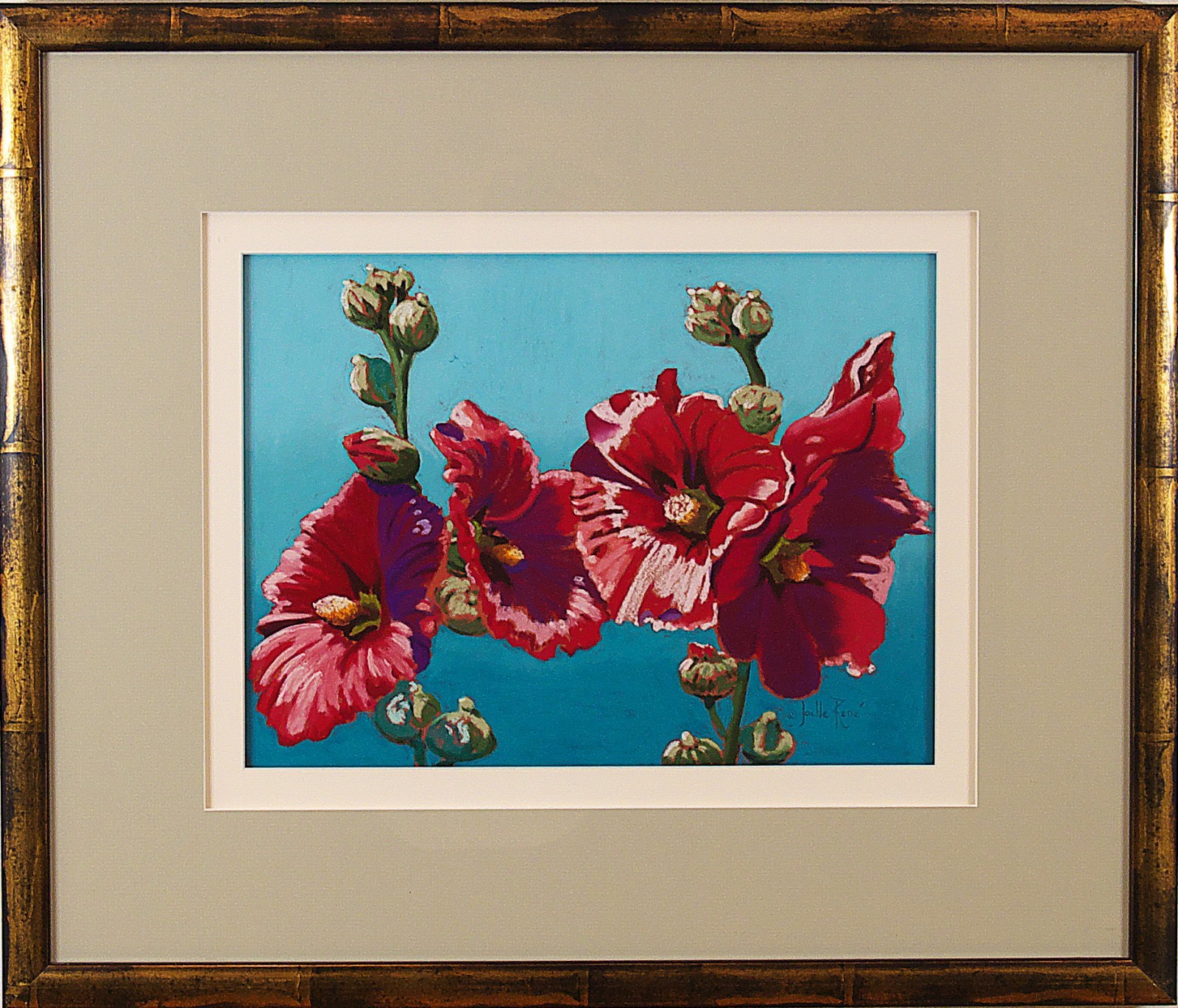 Joelle Rene Original Pastel Painting Signed Art | eBay UK