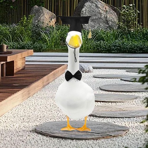 Graduation Porch Goose Outfit Fits 23 inch Statue Decorative for Garden ...
