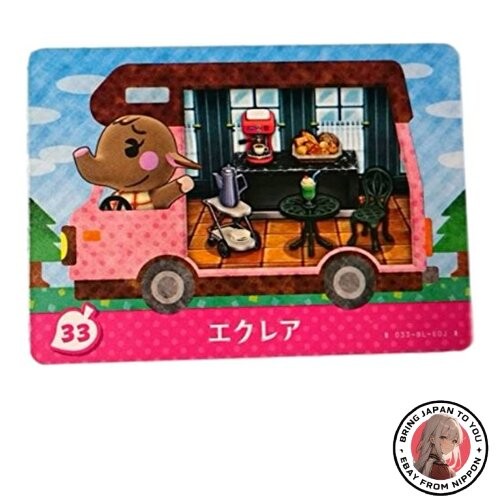 Nuova carta amiibo Animal Crossing amiibo + 33 Eclair | eBay