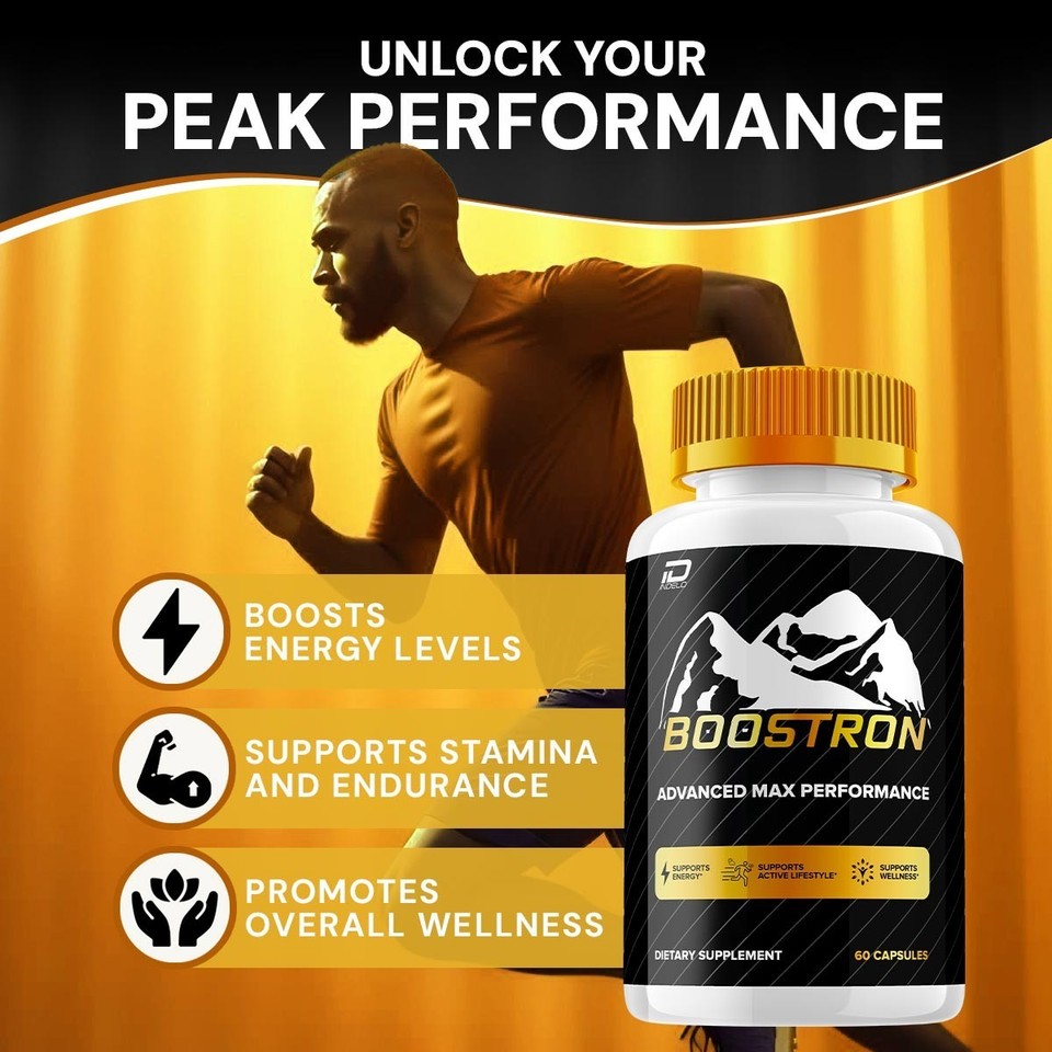 (3 Pack) Boostron for Men Capsules – Boostron Vitamin Complex Pills | eBay