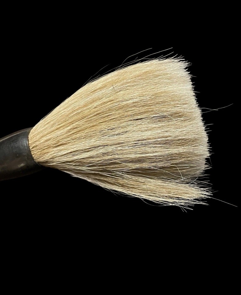 Chinese Scholar Calligraphy Brush Buddha Belly Bamboo Coromandel Wood ...