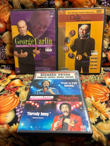GEORGE CARLIN Complaints & On Campus RICHARD PRYOR Double Feature DVD ...