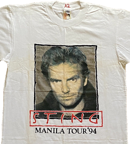 NEW VTG 90's STING "MANILA TOUR 1994'" SOFT ROCK CONCERT EXPRESS MUSIC ...