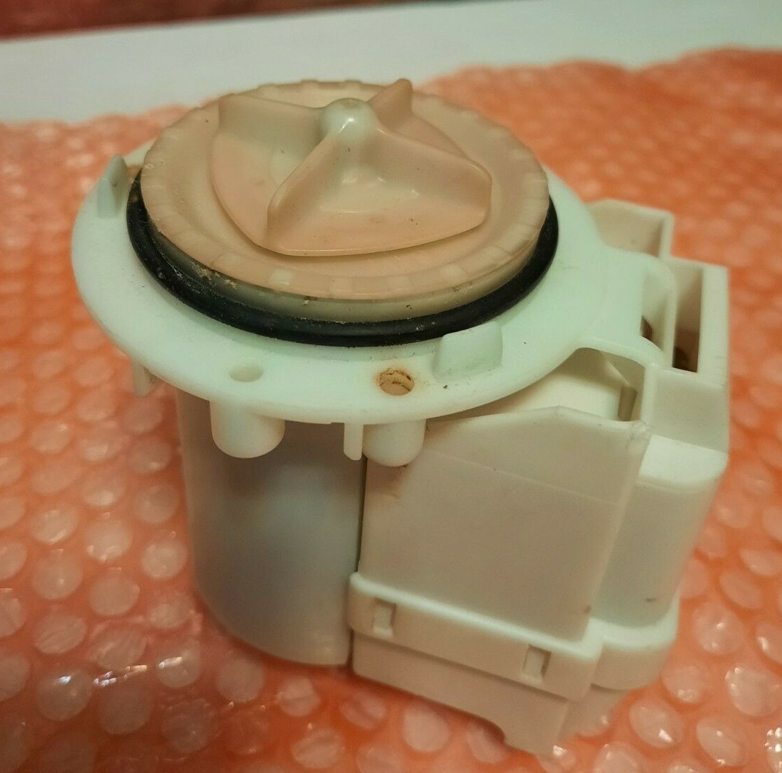 USED ORIGINAL G.E Washer Drain Pump assembly WG04F04240 or WH23X10043 ...