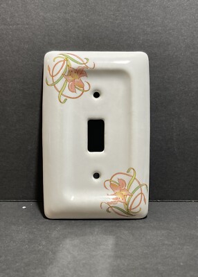 Switch Plates & Outlet Covers - Vintage Ceramic Porcelain