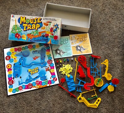 Vintage Mouse Trap Board Game 1994 Complete Milton Bradley Game | eBay