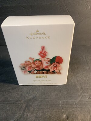 NEW Hallmark Keepsake Christmas Ornament - Sports Center Gnome Fans ...