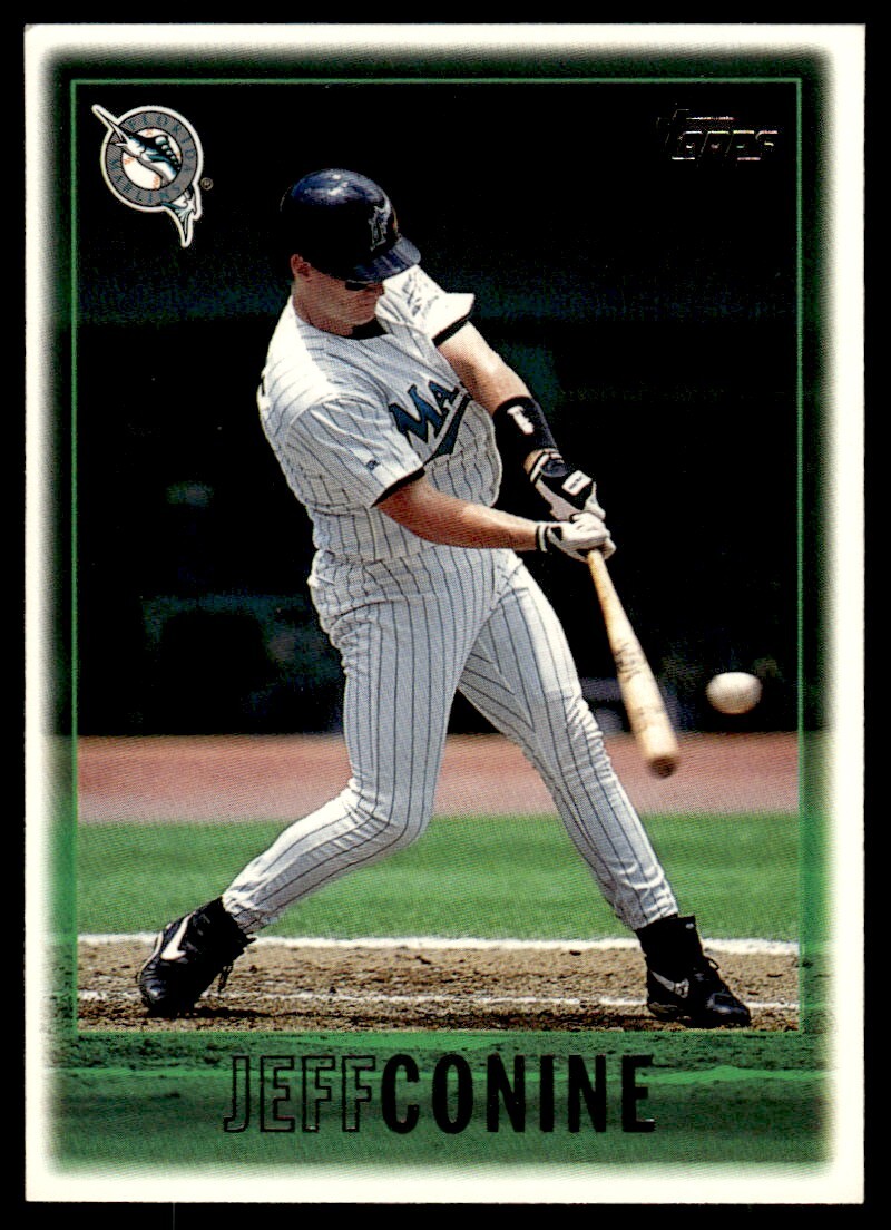 1997 Topps Baseball Card Jeff Conine gt Florida Marlins #159 | eBay