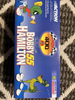 BOBBY HAMILTON #55 Square D / Looney Tunes 2001 Monte Carlo 1:24 ACTION ...