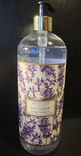 HOPIFICIO LAVENDER LUXURY SHOWER GEL 33.8oz/1000ml MADE IN ITALY - HTF ...