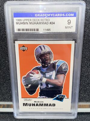 1999 Upper Deck Retro Football Card #24 Muhsin Muhammad MINT 9 | eBay