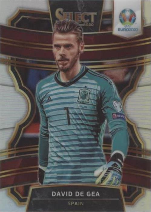2020 Panini Select UEFA Euro Preview - Terrace David de Gea #32 Silver ...