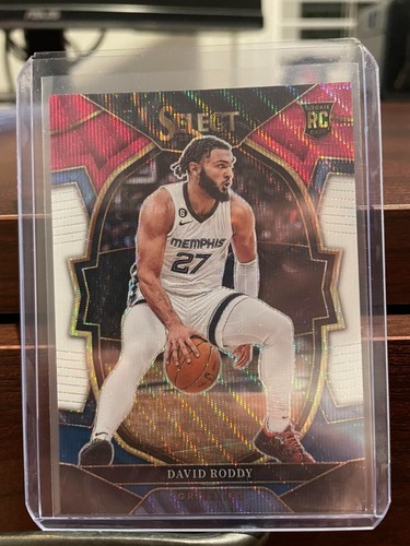 2022-23 Panini Select David Roddy #78 RC Tri-Color Red White And Blue ...