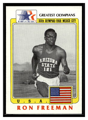 1983 Topps Greatest Olympians #66 Ron Freeman | eBay