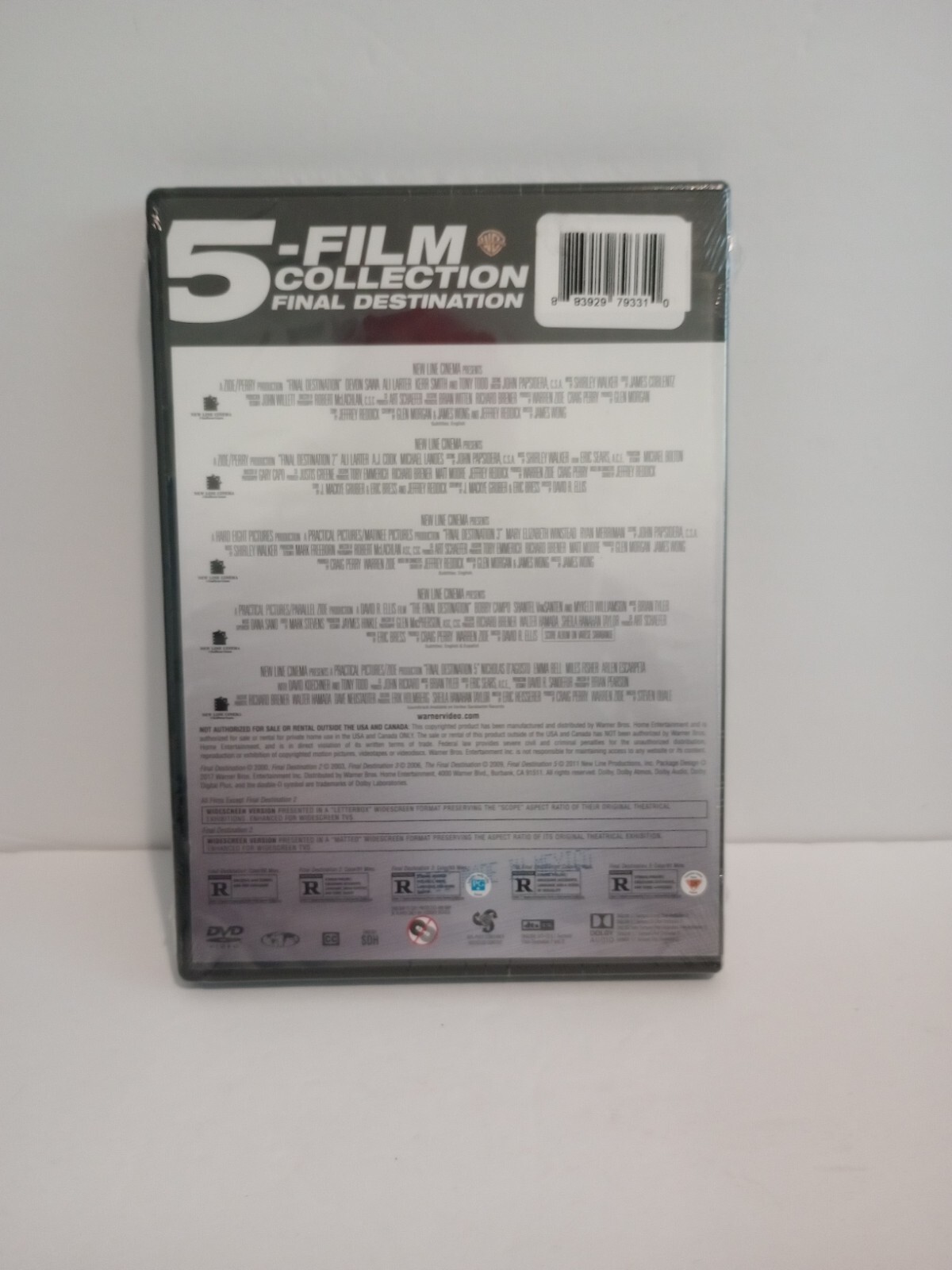 Final Destination 5-film Collection DVD NEW 794043183096 | eBay