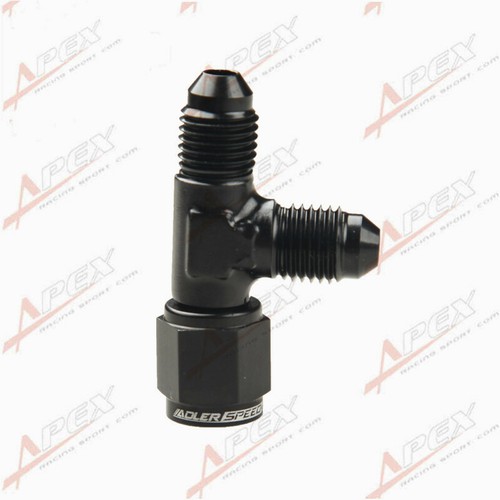 AN4 AN-4 Male To -4AN Male To 4AN Female Pipe Flare Tee T Piece Fuel ...
