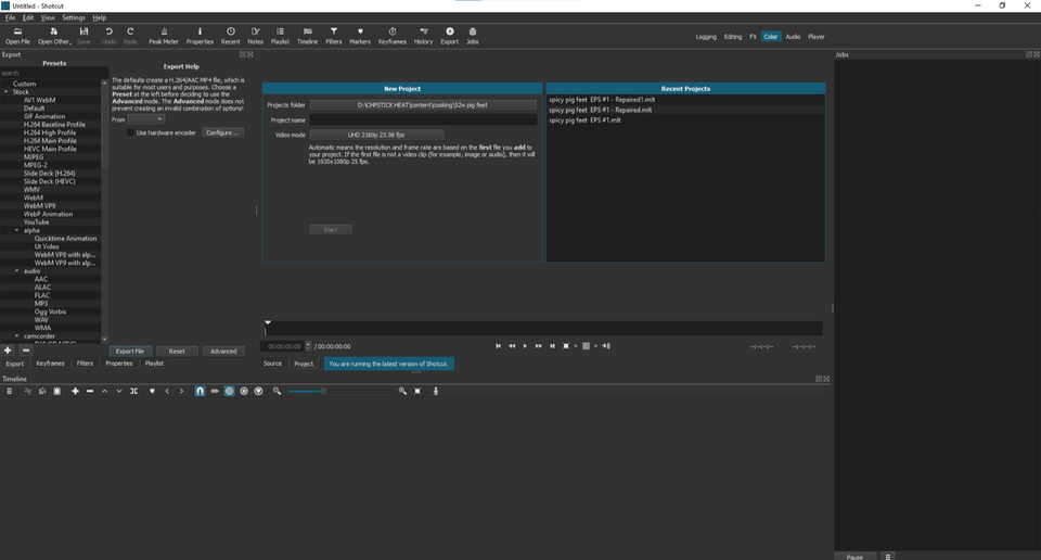 Shotcut Professional HD Video Editing Software Suite - for Windows USB ...