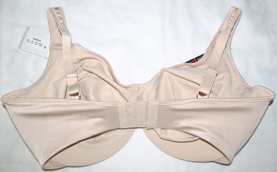 New The Lily Fit Champagne Underwire Unlined Bra Womens Size 38DDD 38 ...