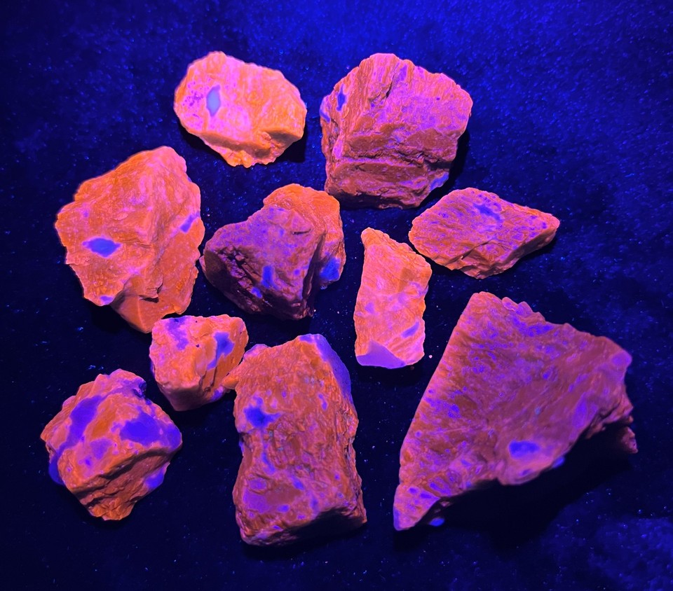 Fluorescent, Green Hauyne – Natural Rough | Large Size from Afghanistan ...