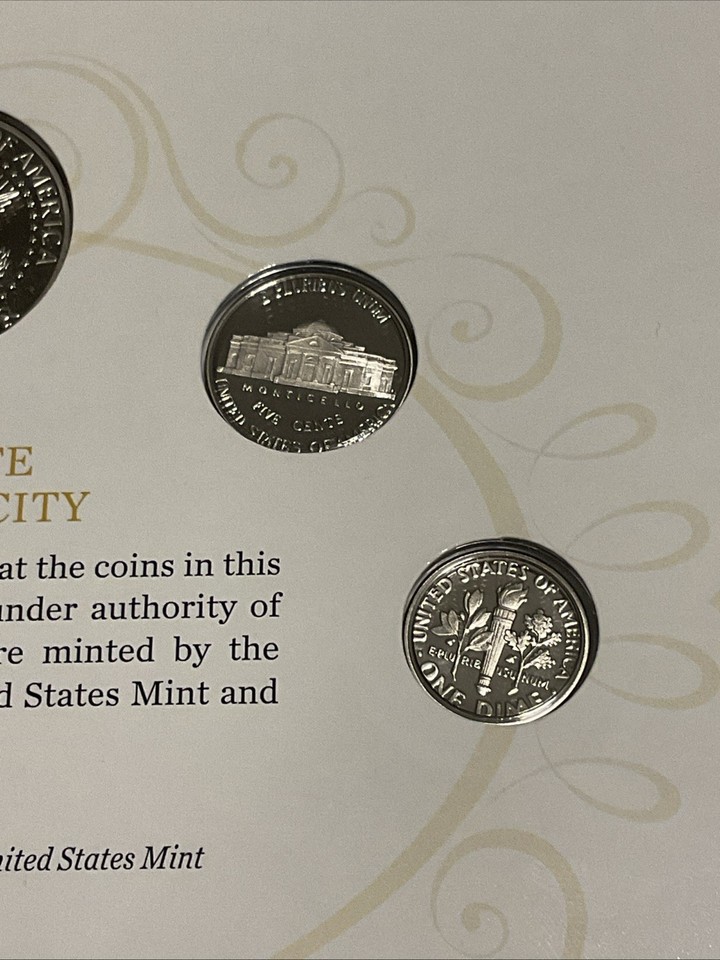 2019 Birth Year Proof Set 5 Coins Born in the USA Original US Mint OGP ...