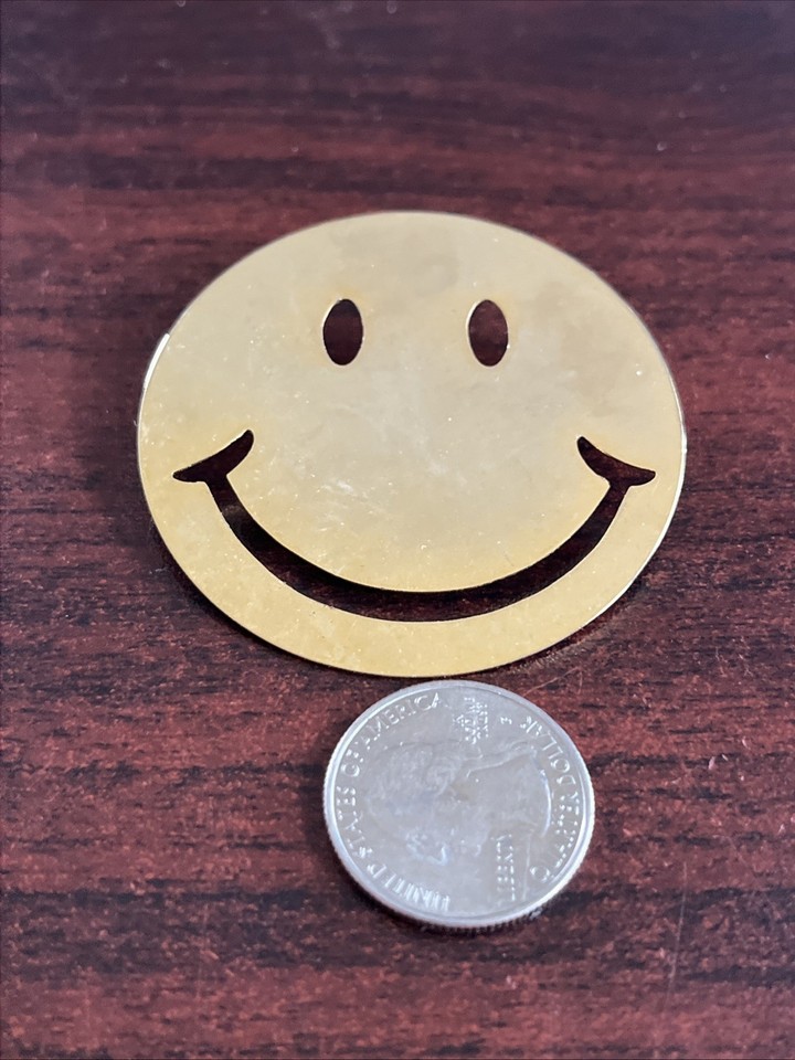 Walmart Smiley Mascot Big Lapel Hat Pin | eBay
