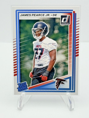 2025 Donruss Football - James Pearce Jr. (RC) Rated Rookie #363 Atlanta ...