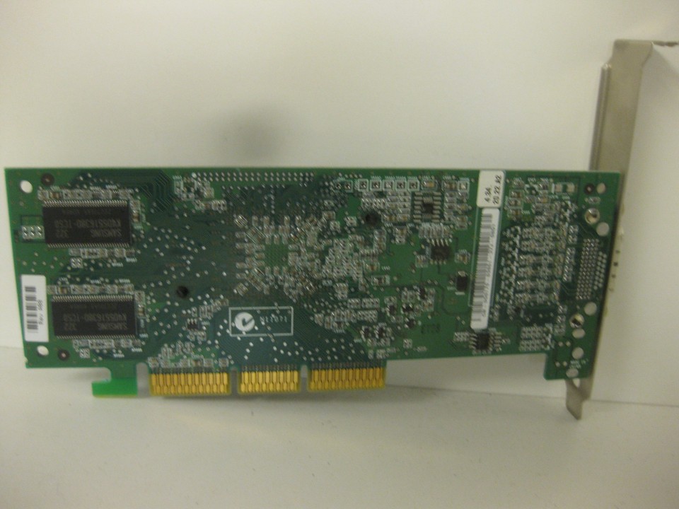 Nvidia GeForce FX 5200 AGP Video Card 0G0170 Video Card Dual DVI-I | eBay