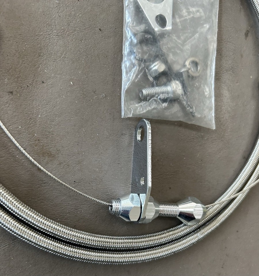 4l60 /700r4 Braided Kickdown TV Cable Kit Universal | eBay