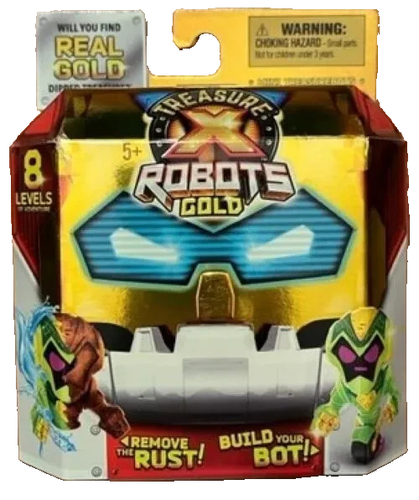 Treasure X Robots Gold - Mini Treasurebots New/Sealed/Free Shipping ...