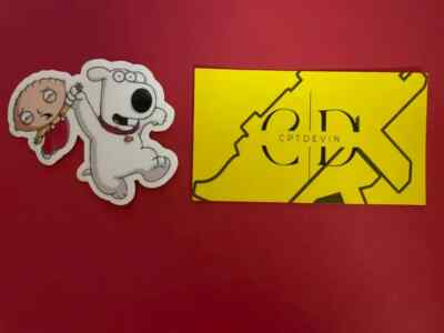 Brian and Stewie Griffin Waterproof Sticker | Family Guy | eBay