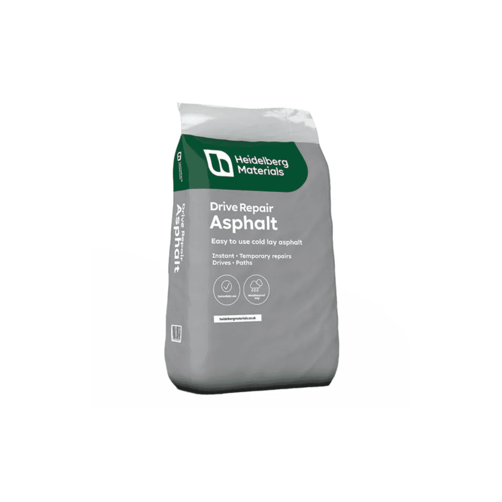 Hanson 25kg Tarmac Cold Lay Asphalt Drive Repair Easy To Use Drive Road ...