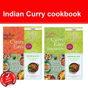 Indian Curry Vegetarian cook books Set Curry Easy, Slow Cooker Spice ...