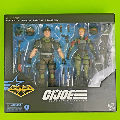 GI JOE CLASSIFIED FALCON And QUARREL HASBRO EXCLUSIVE ACTION FIGURE NEW ...