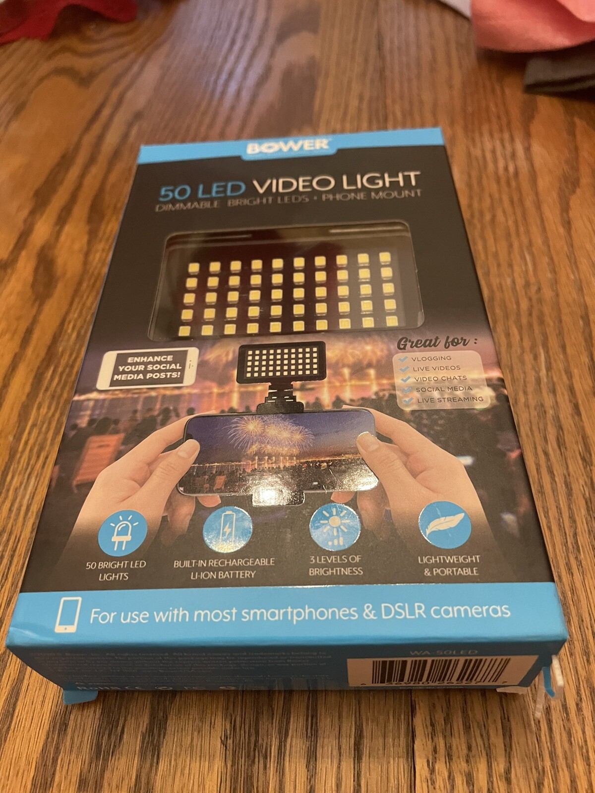 Bower WA-50LED Rechargeable 50 Led Photo/Video Replacement Part Light ...