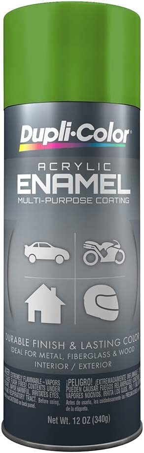 Duplicolor DA1630 Leaf Green Acrylic Enamel Spray Paint Aerosol 12oz ...
