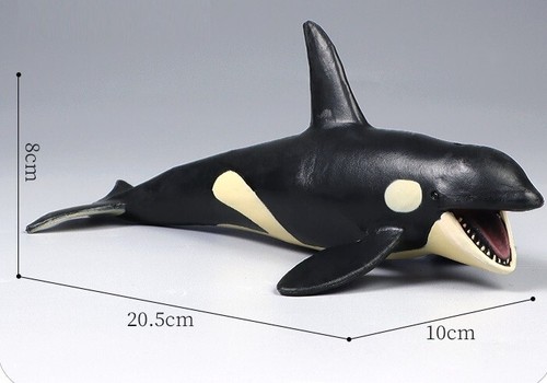 Orca Killer Whale Sea Animal Toy PVC Action Figure Doll Kids Toys Party ...