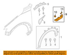 Genuine Mazda Rocker Molding D10e-51-ps0c OEM for sale online | eBay