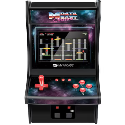 MY ARCADE Data East Mini Player Collectible 10" Retro Arcade Machine ...