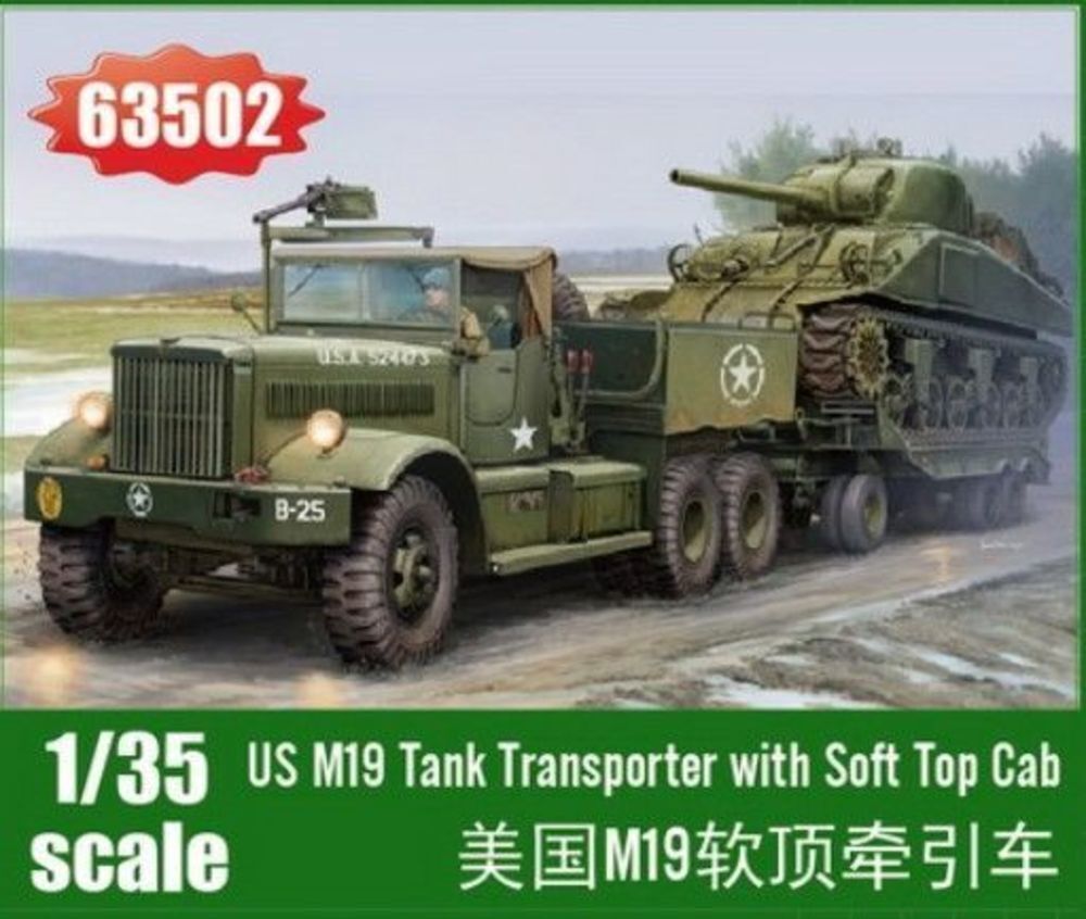 I LOVE KIT 1:35 63502 M19 Tank Transporter with Soft Top Cab | eBay