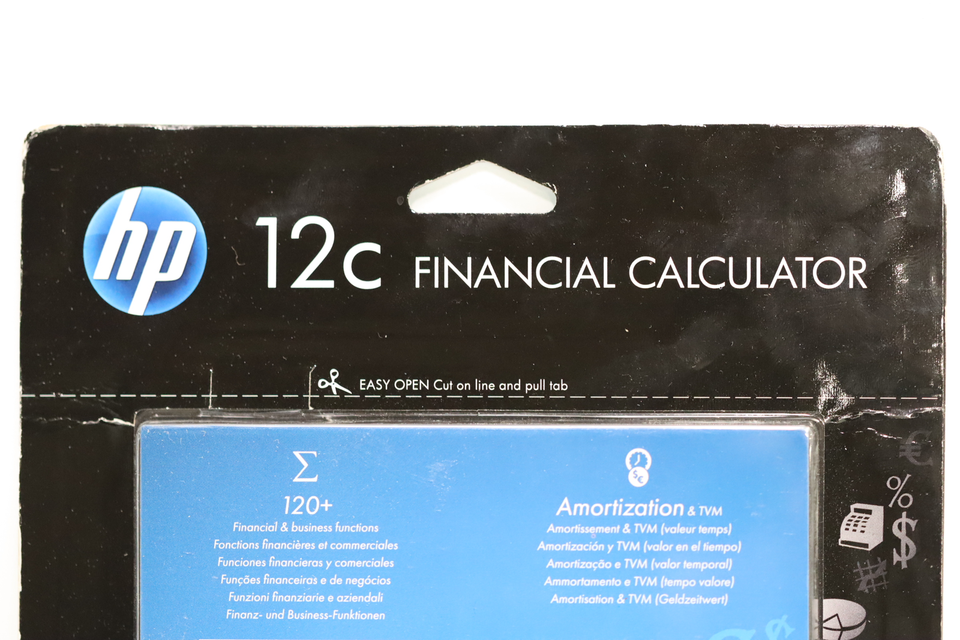 HP 12C Financial Calculator 10-Digit LCD Multicolor | eBay