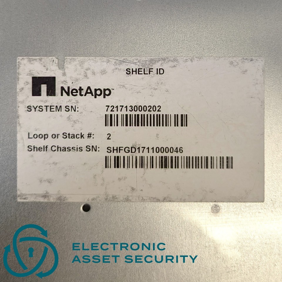 NetApp NAJ-1501 - 24-Bay SAS Hybrid Storage Array w/ x2 IOM12 ...