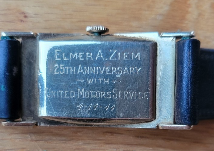 1944 UNITED MOTOR SERVICE 25th Anniversary Hamilton Watch | eBay