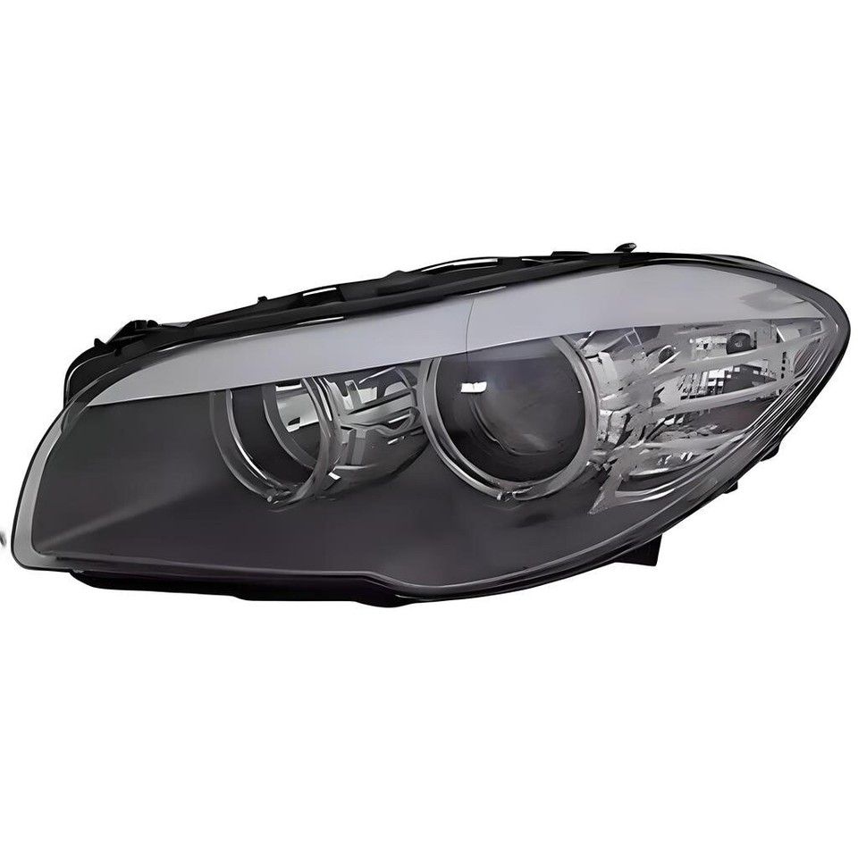 Pair Of Halogen Headlight Assembly W/o AFS Fits 2011-2013 BMW 5 SERIES ...