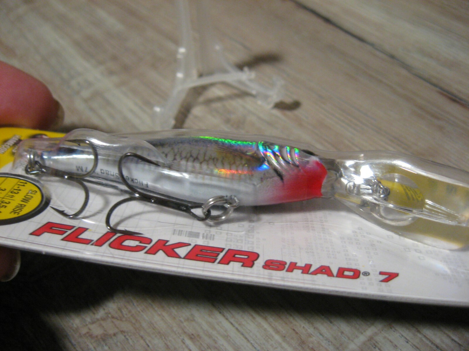 Berkley 3" Flicker Shad 7 Fishing Lure 1/3 Oz Slow Rise HD Spottail ...