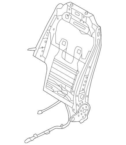 Genuine Hyundai Seat Back Frame 88310-4Z010 for sale online | eBay