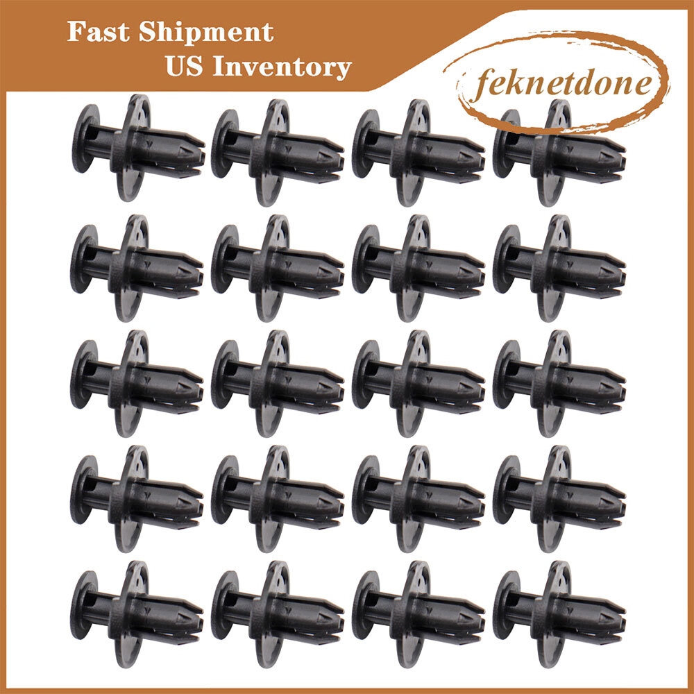 20x Rocker Fender Liner Moulding Clip Fits Nissan 01553-05933 US | eBay