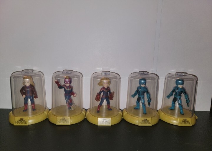 Zag Toys Marvel Captain Marvel Domez LOT of 5 | eBay